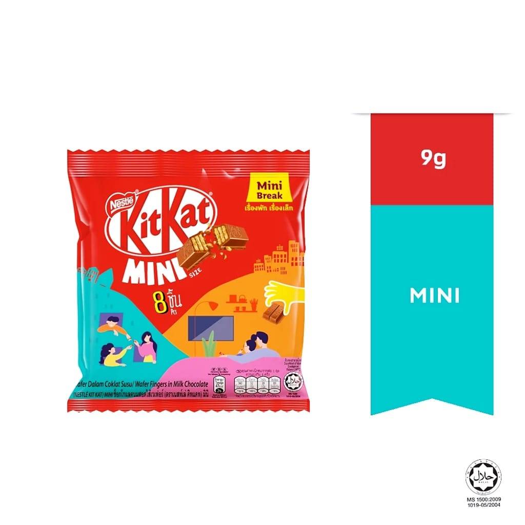 MINI Nestle Kit Kat Size 72g Chocolate Wafer (8x9g) – MARCAS