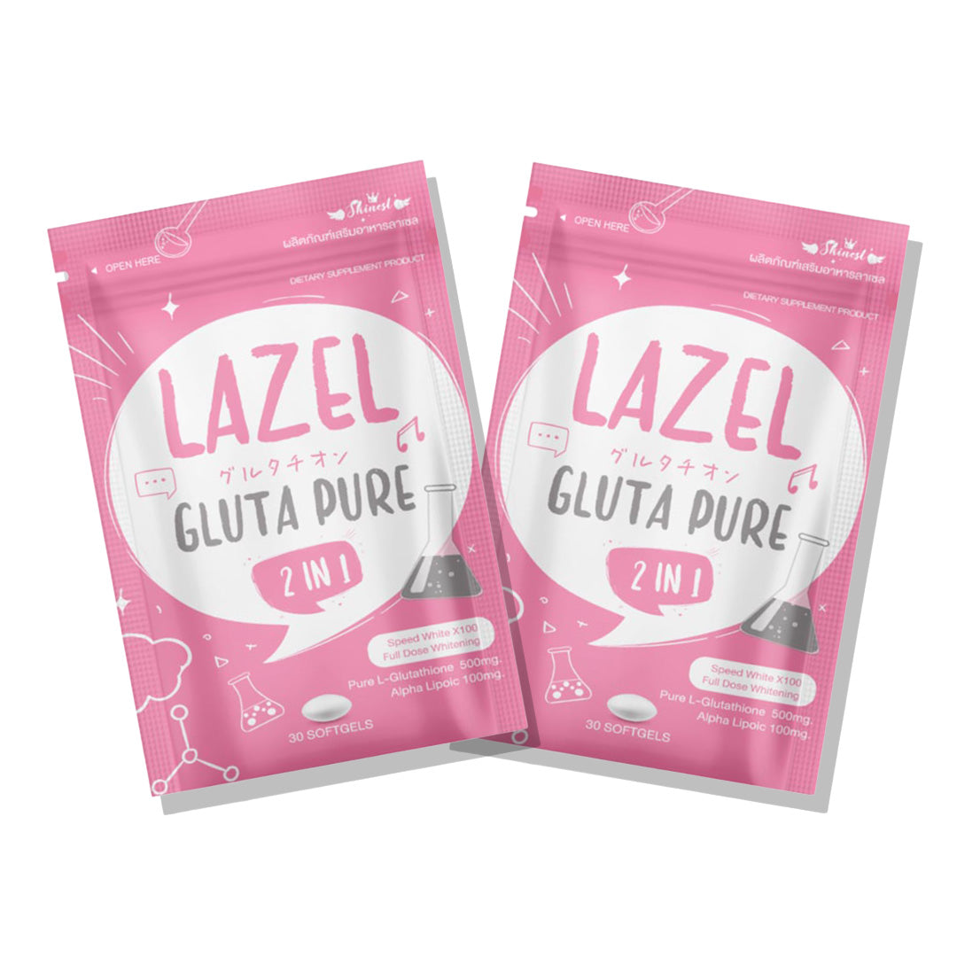 Pack of 2 Lazel Gluta Pure Whitening – MARCAS