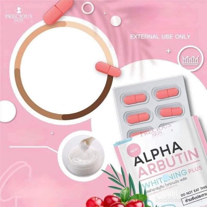 Precious Skin Alpha Arbutin Whitening Plus capsules – MARCAS